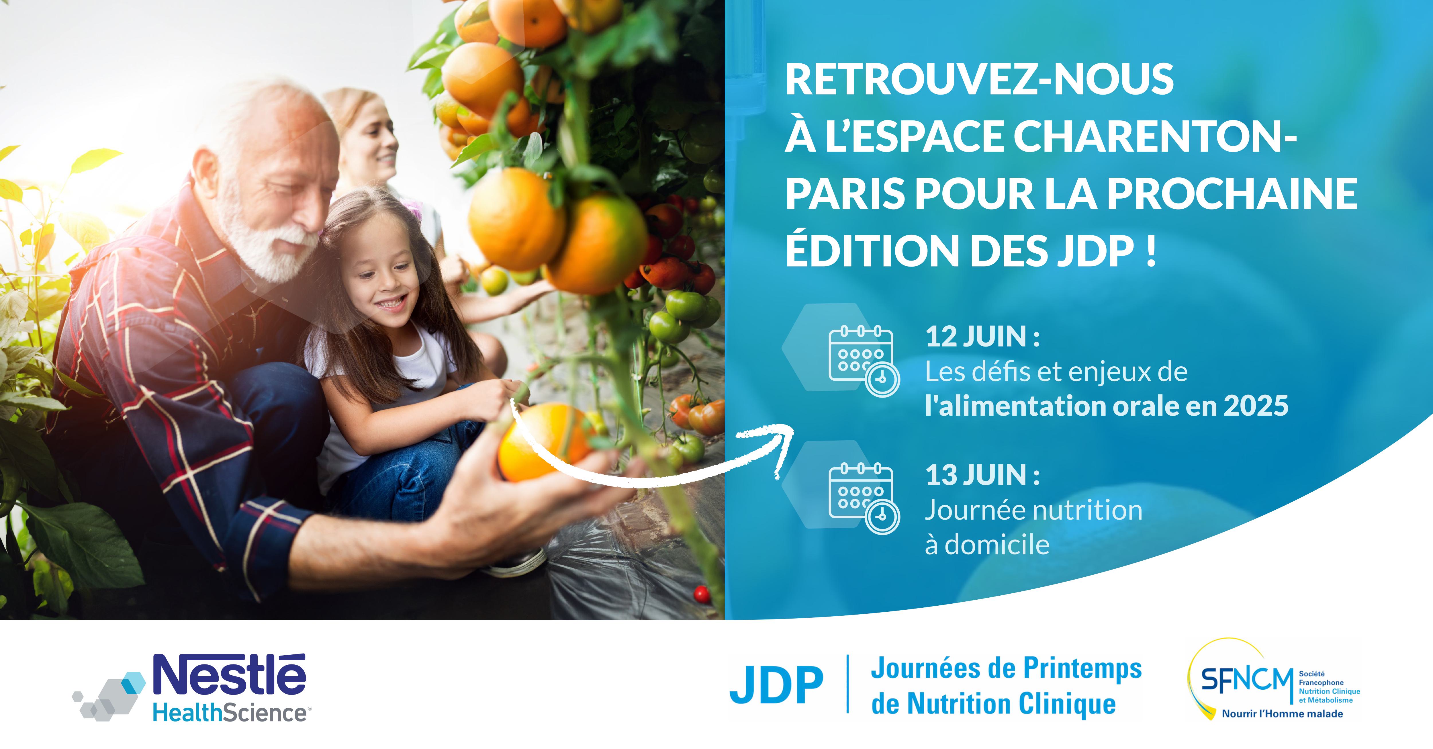 Nestlé Health Science France aux JDP 2025 de Paris